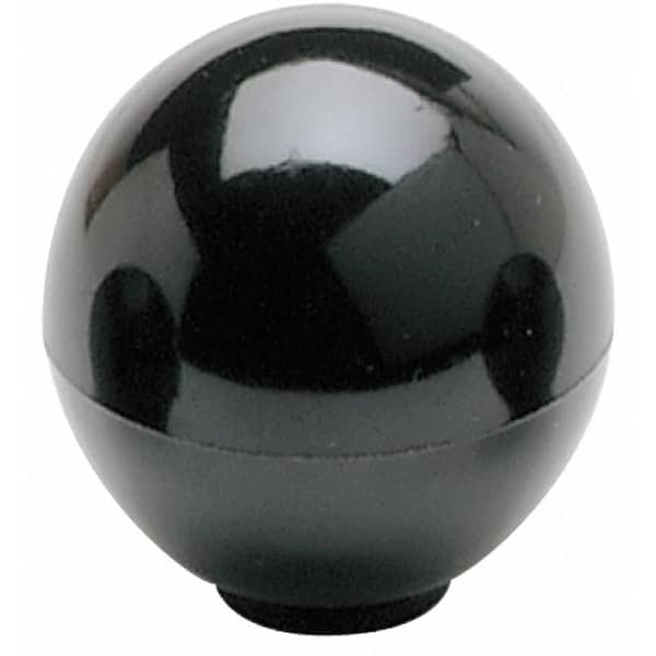 Davies Hand Knob: Ball, Thermoset, Threaded Insert, 5/16"-18 Thread Size, 1 in Handle Dia. 0030 ...
